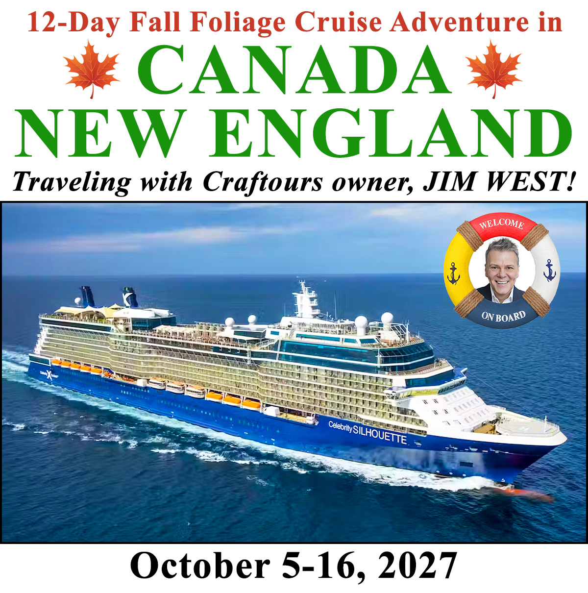 12-Day Fall Foliage Cruise Adventure in Canada & New England - Craftours